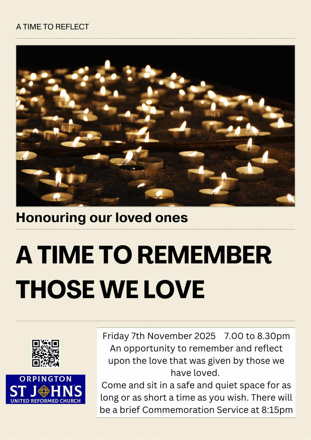 A Time to Remember 7 November 2025 – St John’s United Reformed Church ...